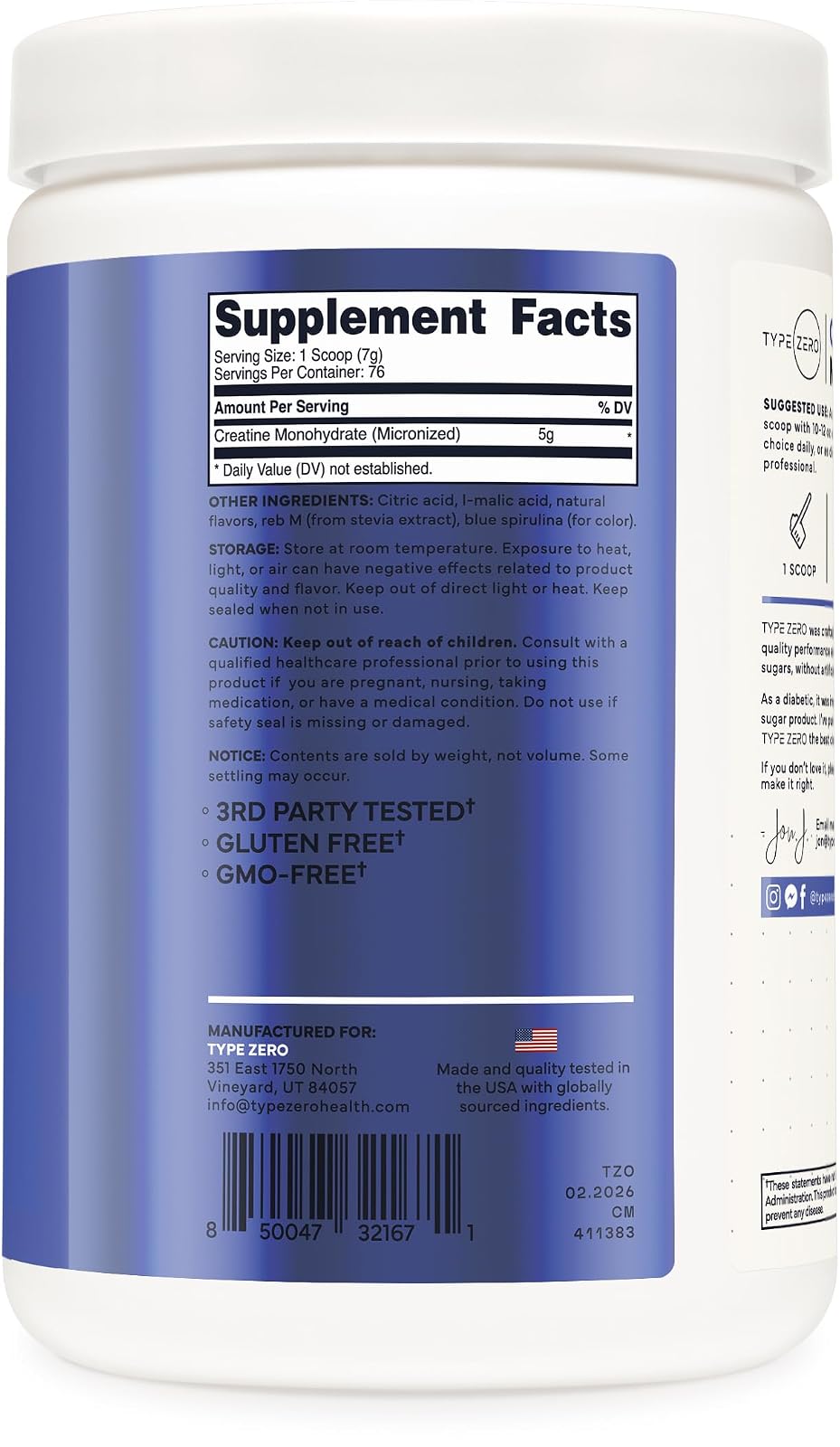 High-quality creatine for muscle growth