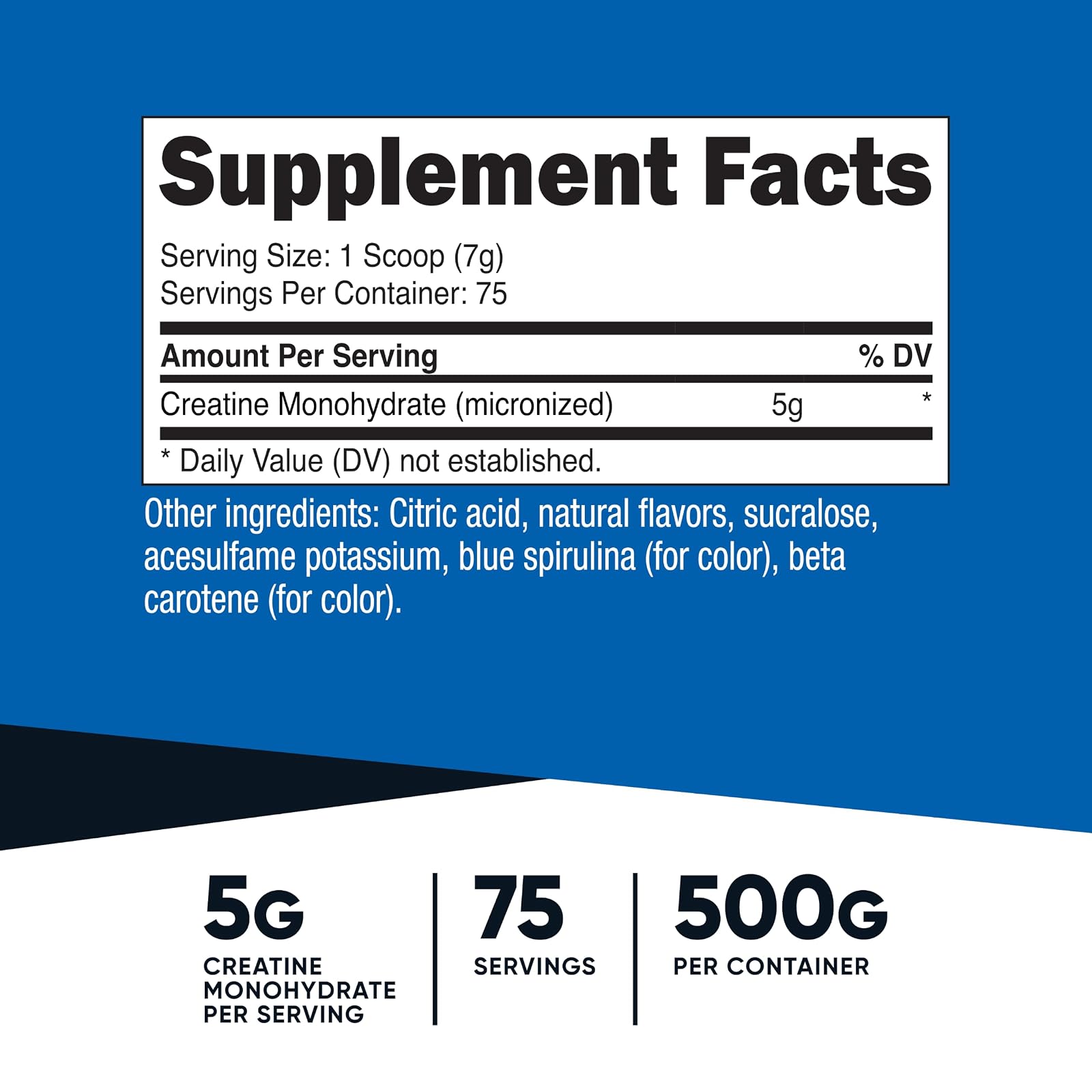 High-quality creatine for muscle growth