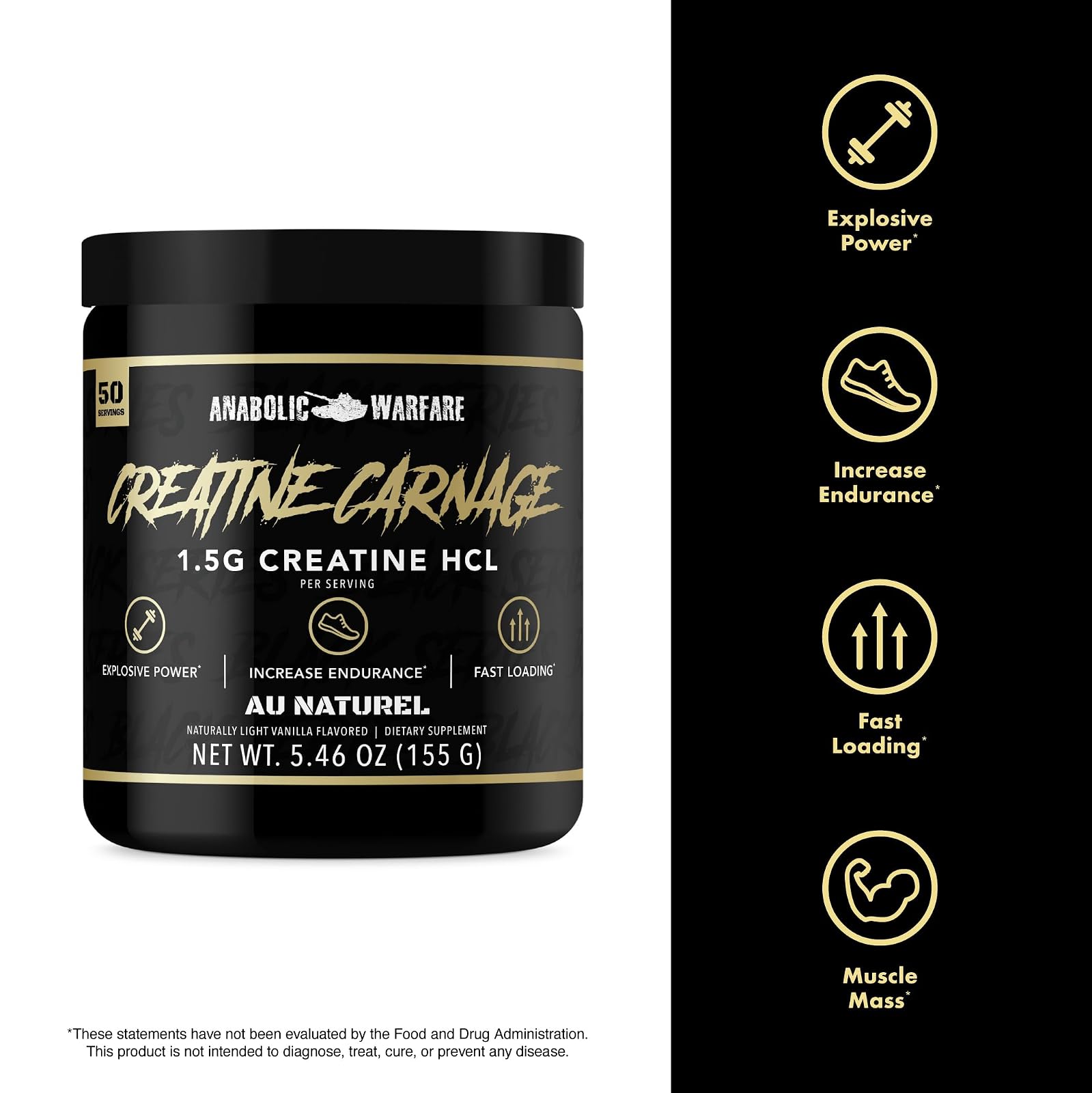 high-quality creatine supplement powder