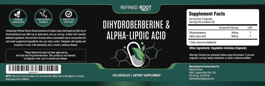 high-quality dihydroberberine for wellness