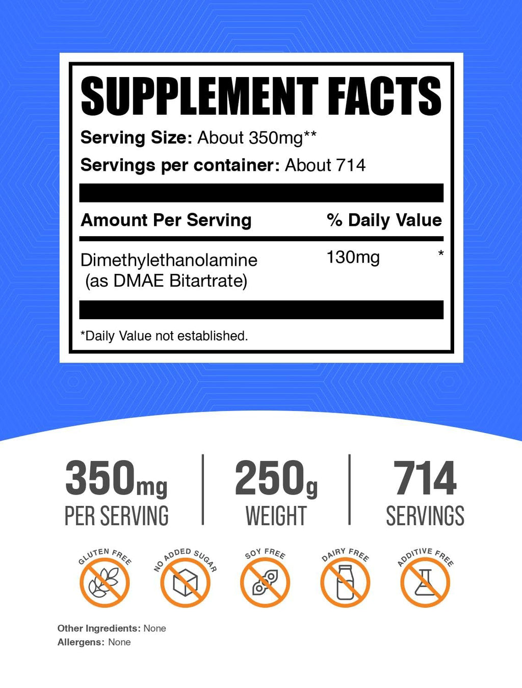 High-quality DMAE Bitartrate supplement for focus