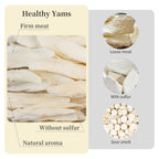 high-quality dried yam root slices