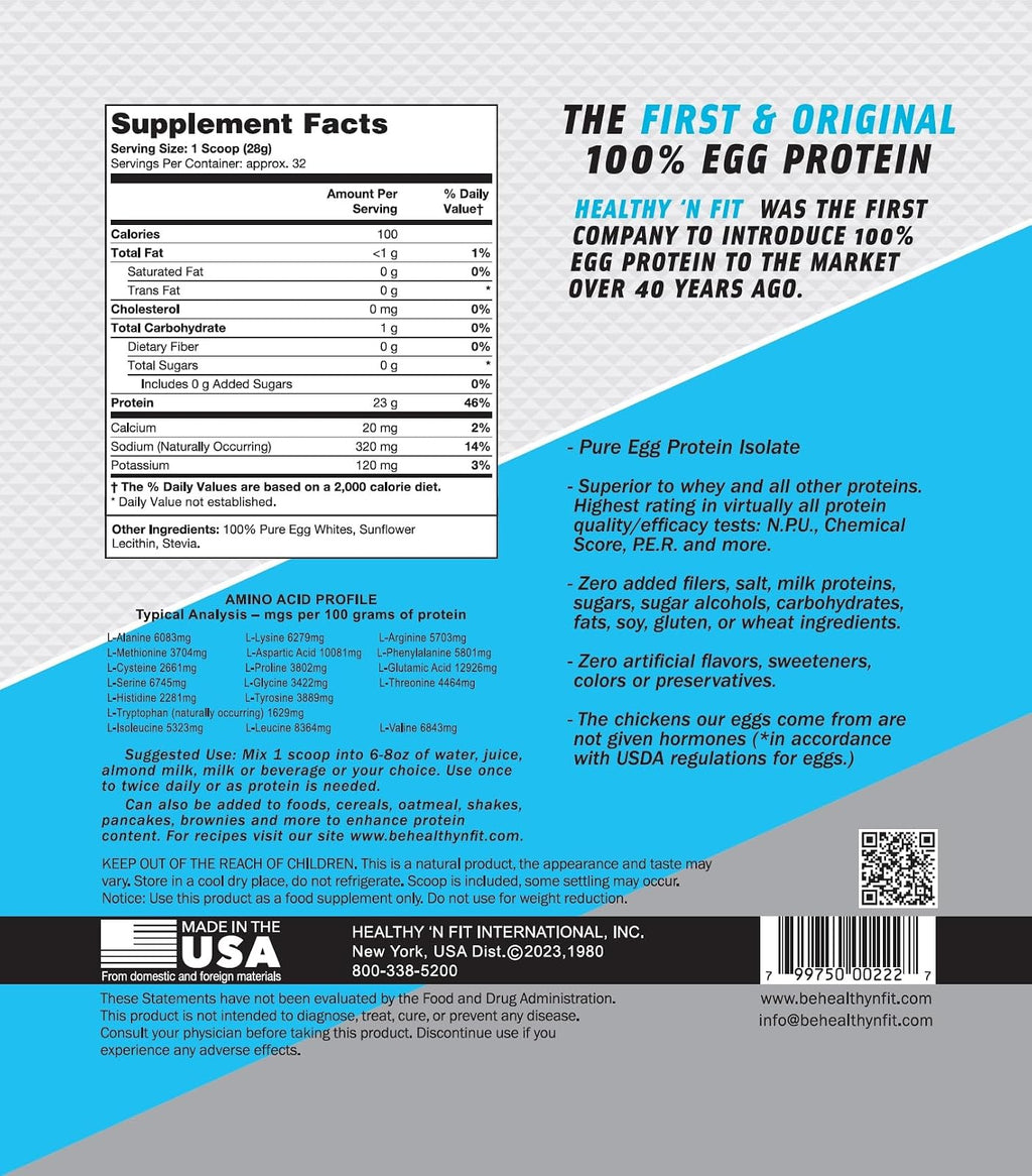 high-quality egg protein supplement