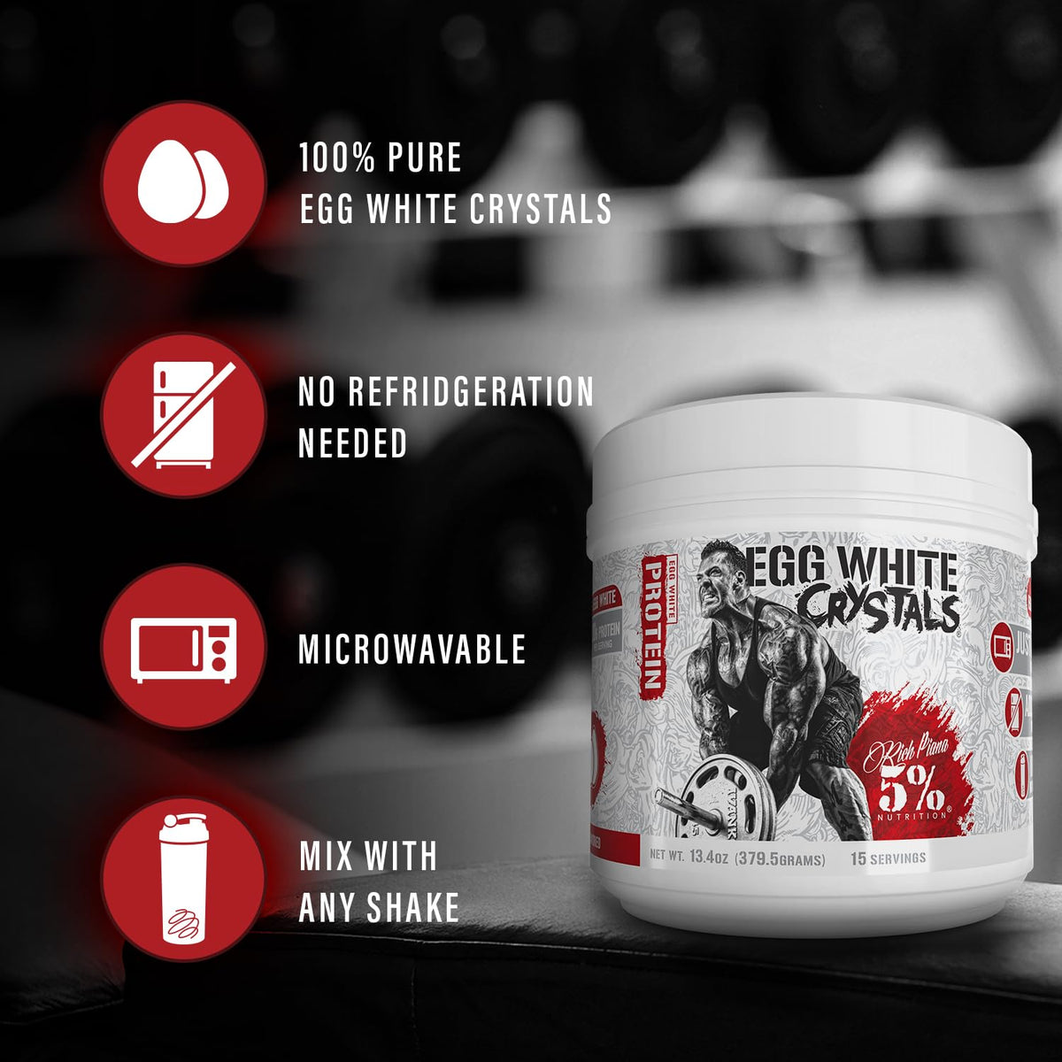 high-quality egg white protein crystals