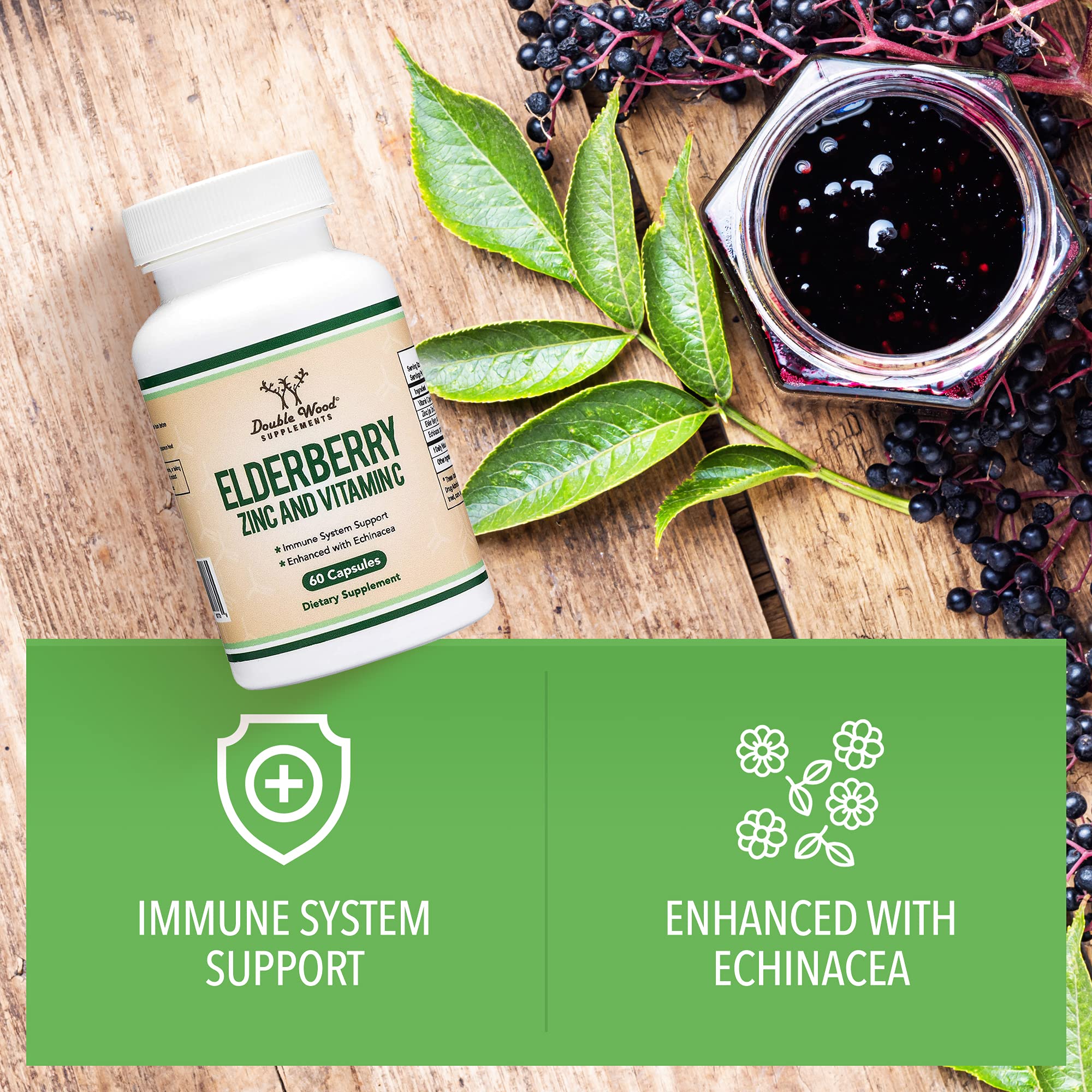 High-quality elderberry extract supplements