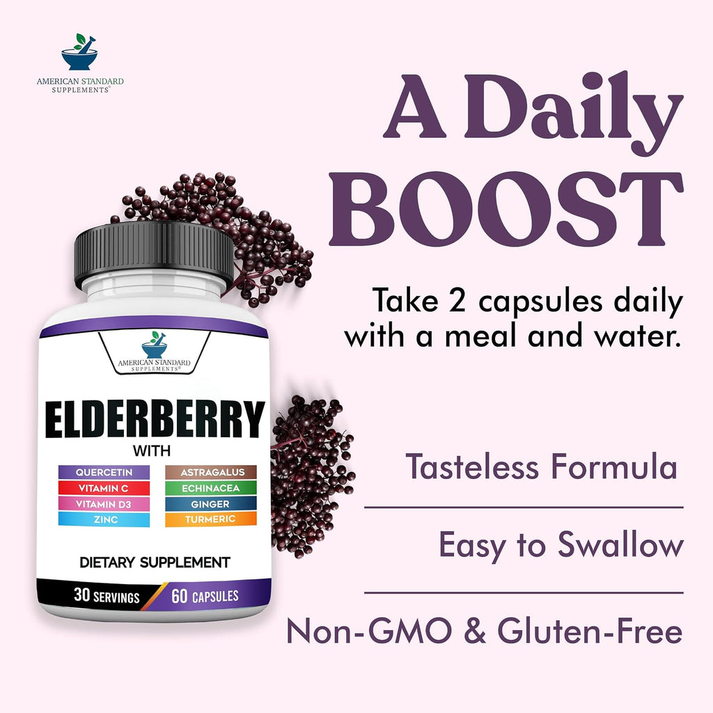high-quality elderberry supplement benefits
