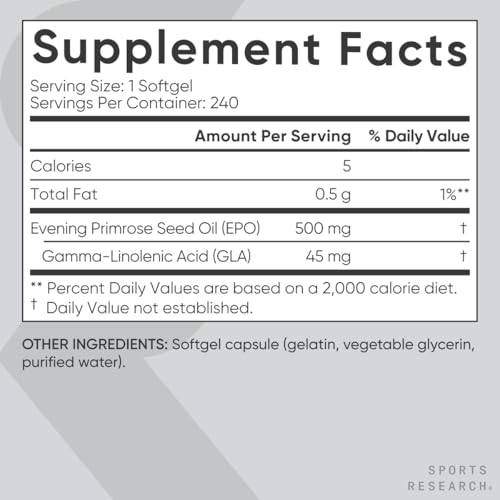 high-quality evening primrose supplement
