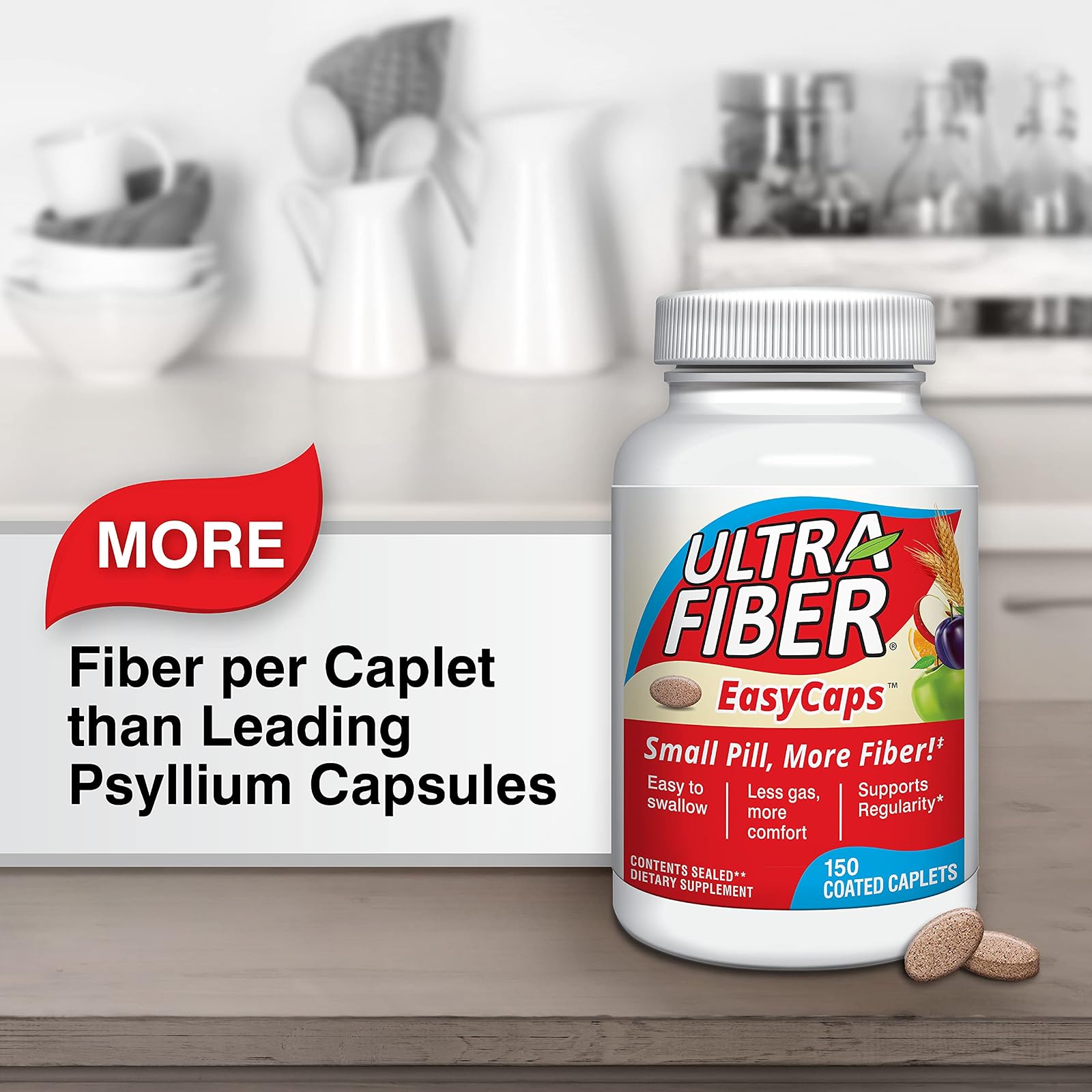 High-quality fiber for improved digestion