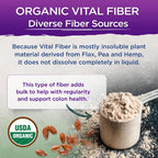 High-quality fiber powder for regularity