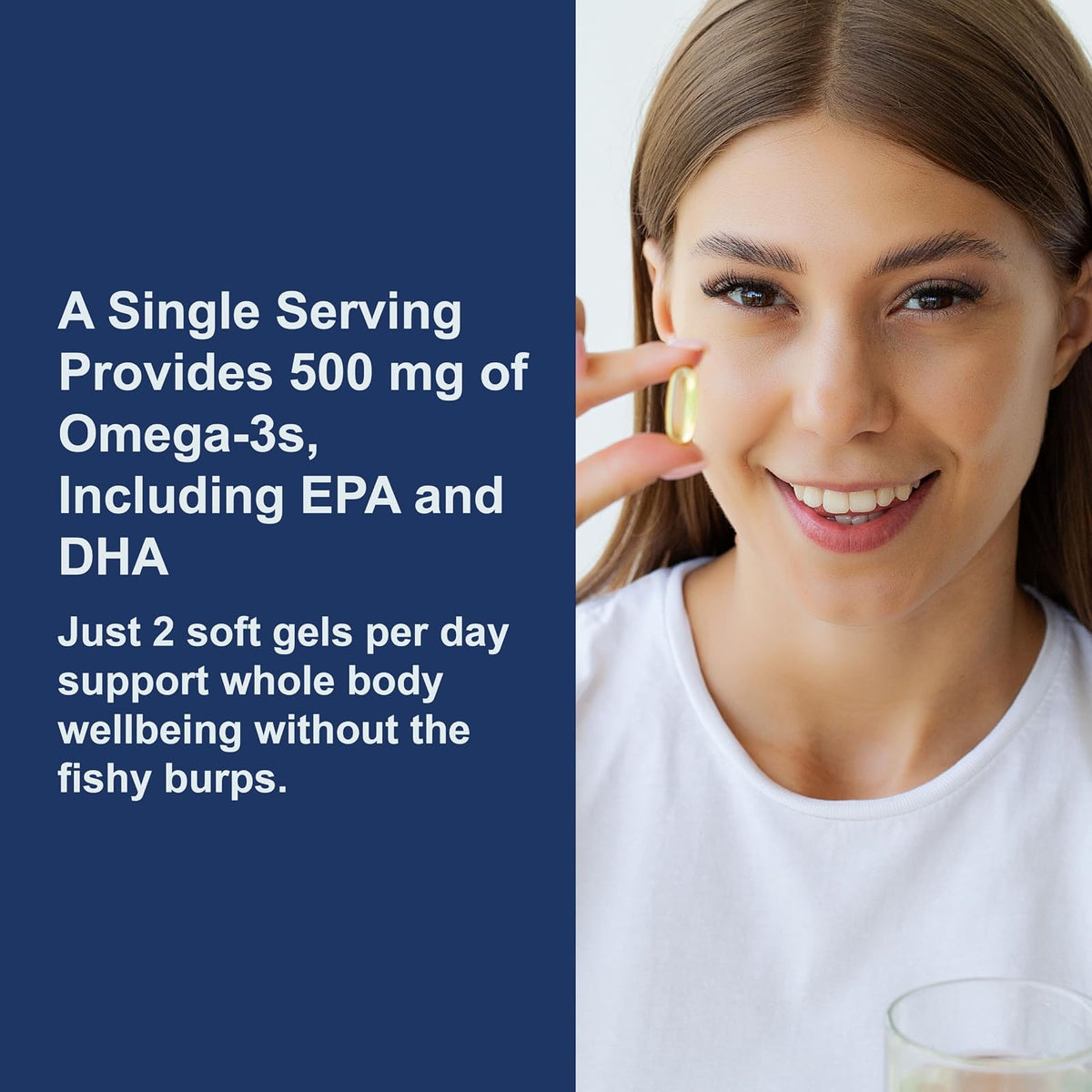 High-quality fish oil for immune boost