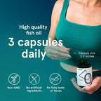 High-quality fish oil omega 3 supplement