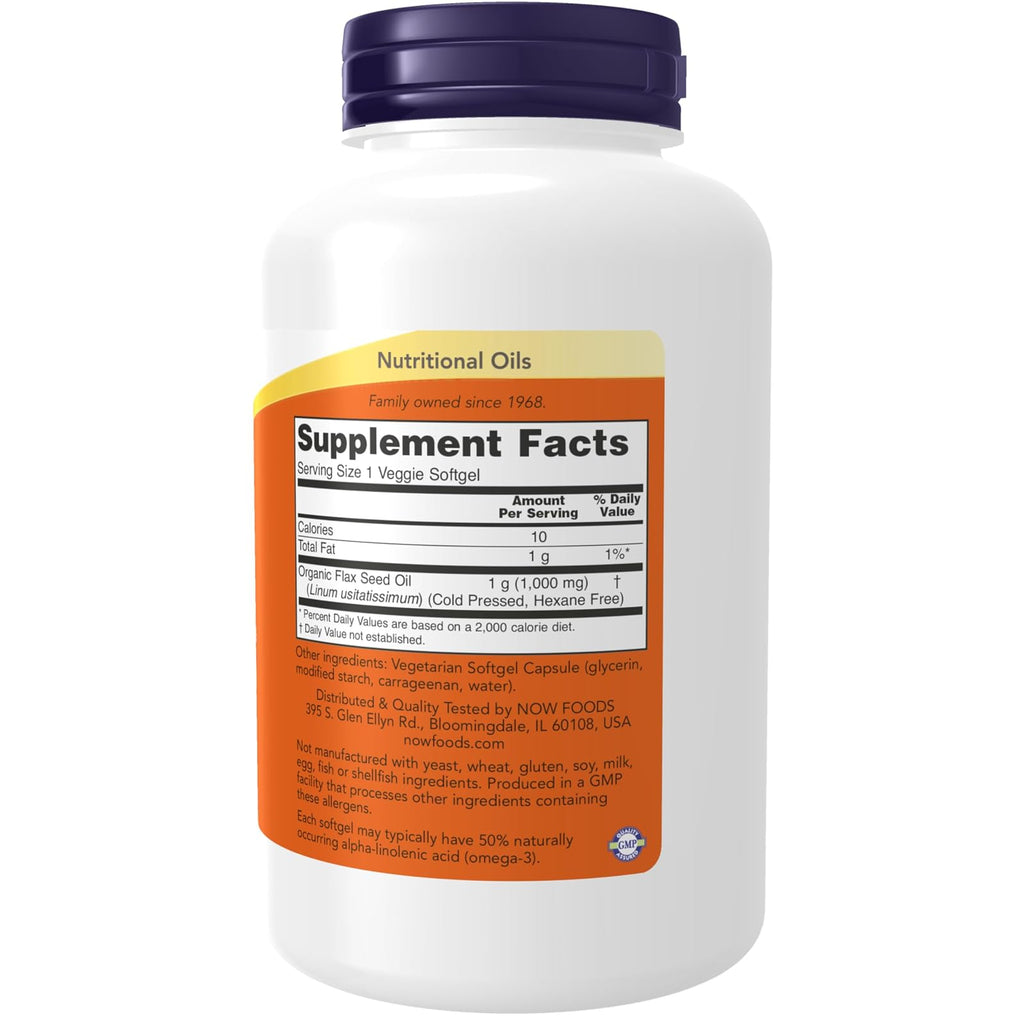 high-quality flaxseed oil capsules