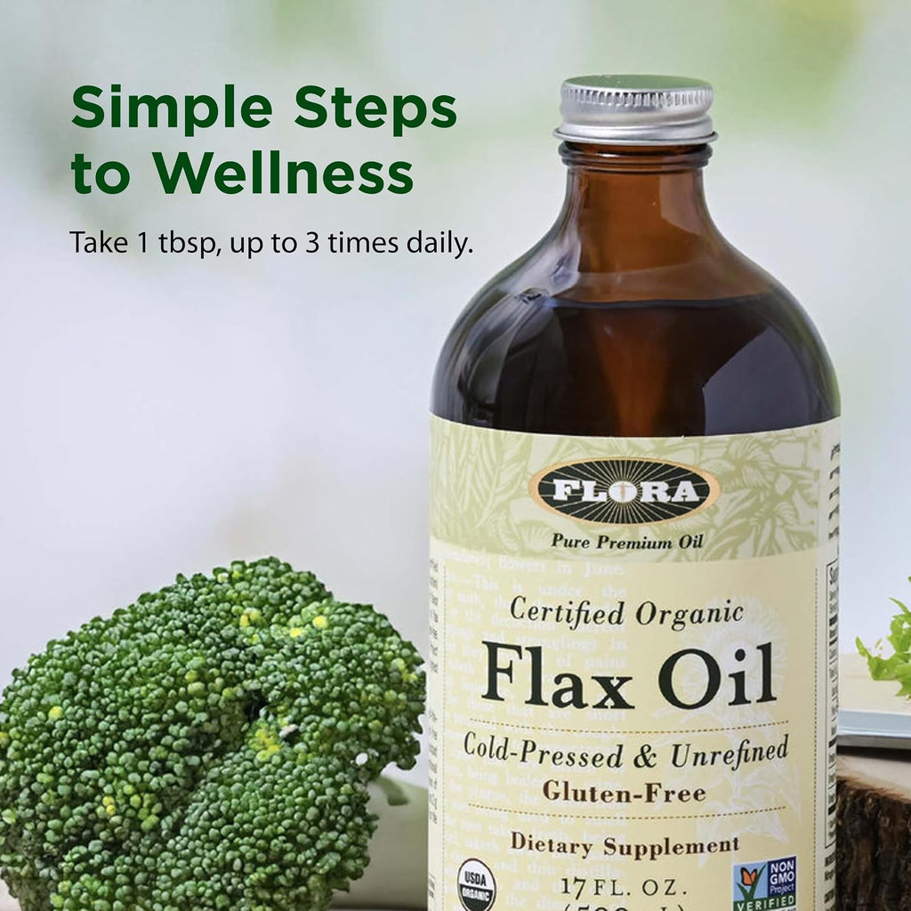 high-quality flaxseed oil for baking