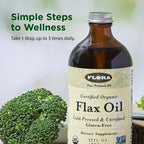 high-quality flaxseed oil for baking