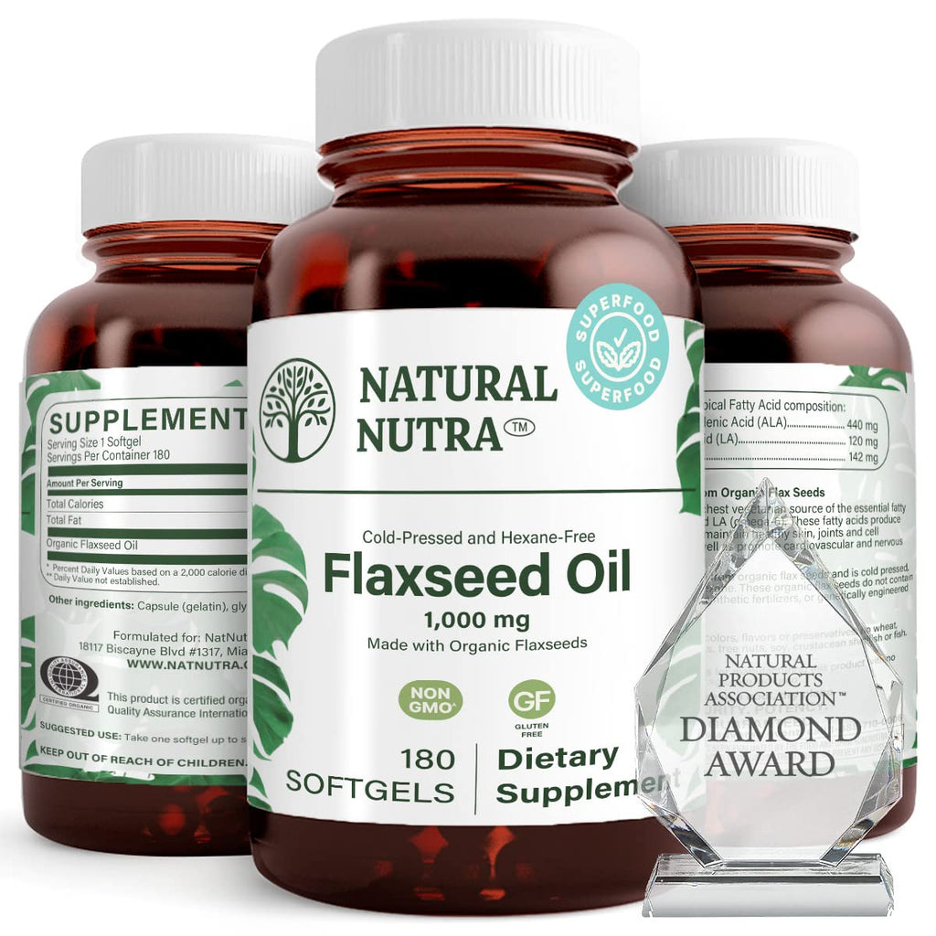 high-quality flaxseed oil supplement