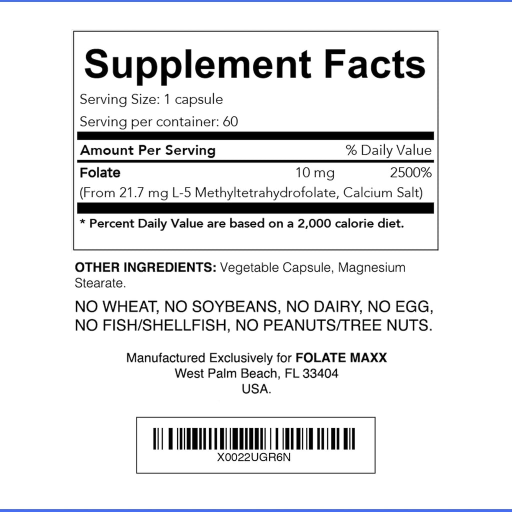 High-quality folate & folic acid source