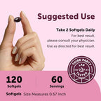 High-quality folate supplement capsules