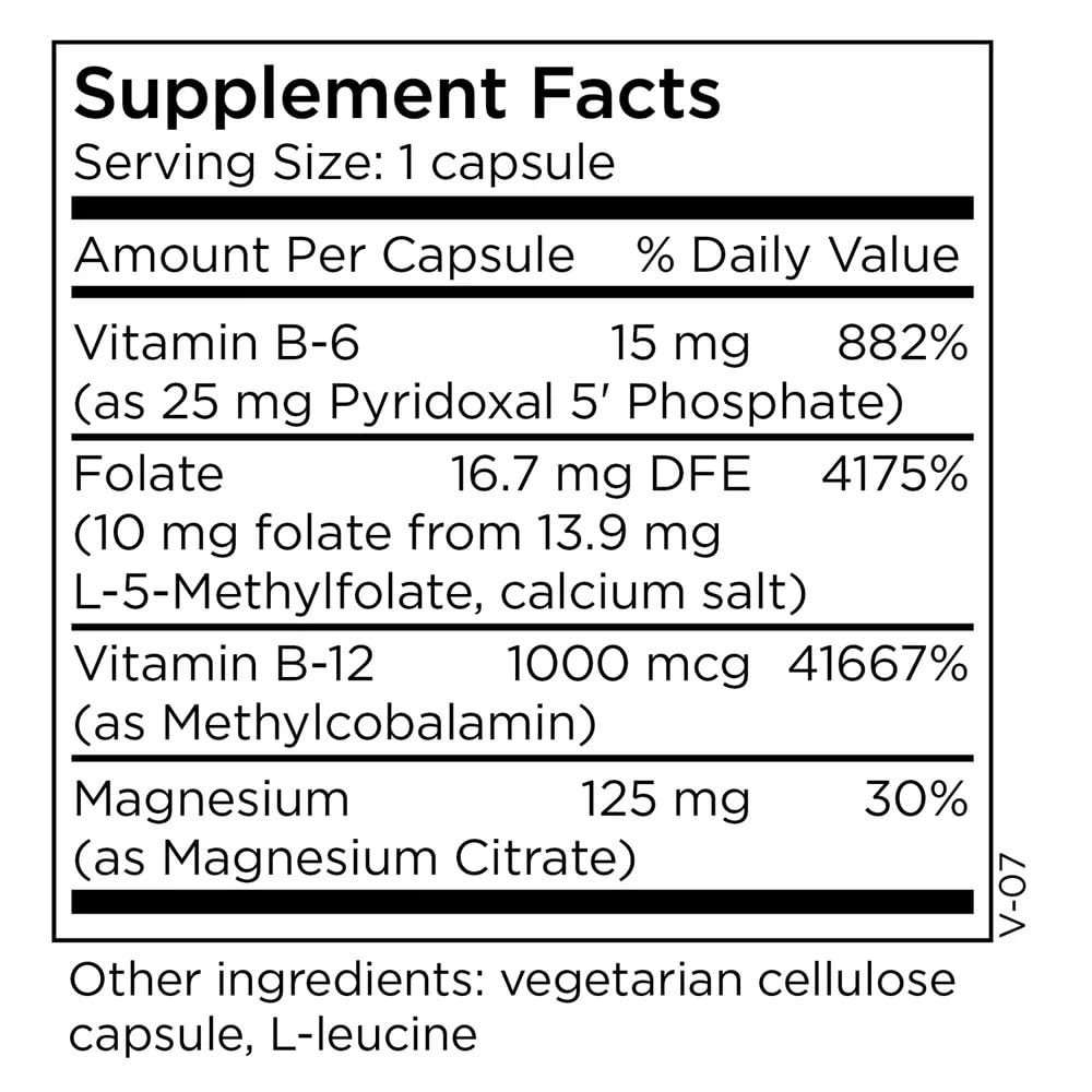 High-quality folate supplement for energy