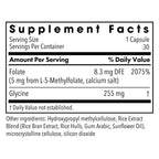 High-quality folate supplement for health