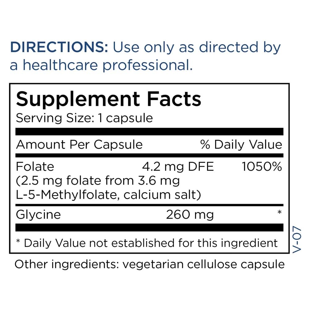 High-quality folate supplement for wellness