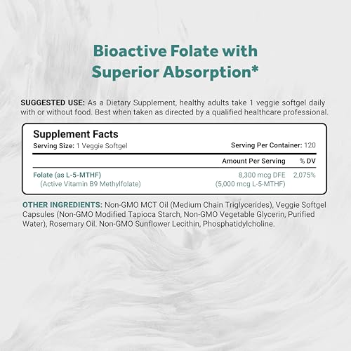 High-quality folate supplement for wellness