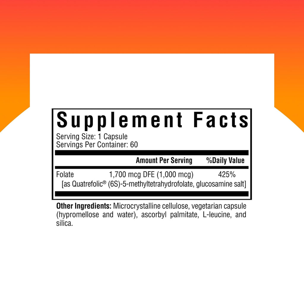 High-quality folate supplement