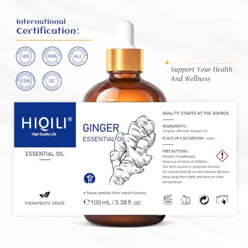 high-quality ginger essential oil
