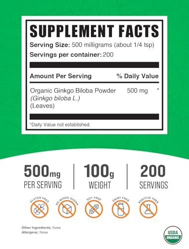 high-quality ginkgo biloba herbal powder