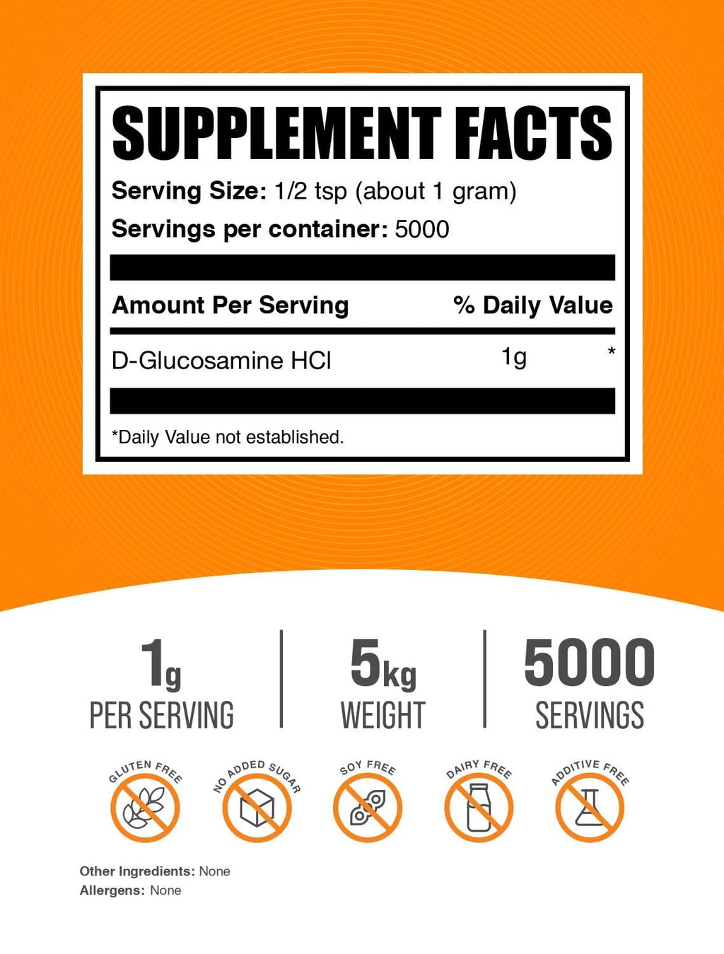 high-quality glucosamine HCl supplement