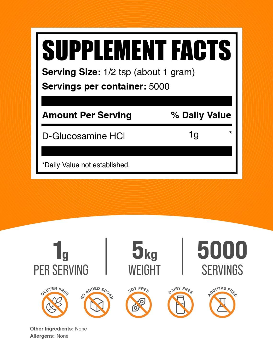high-quality glucosamine HCl supplement