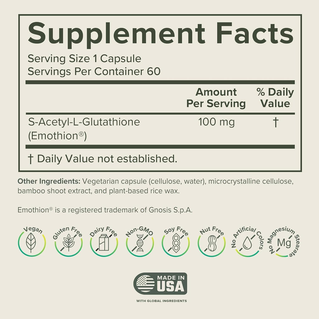 high-quality glutathione supplement for wellness