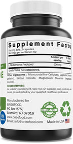 High-quality glutathione supplement