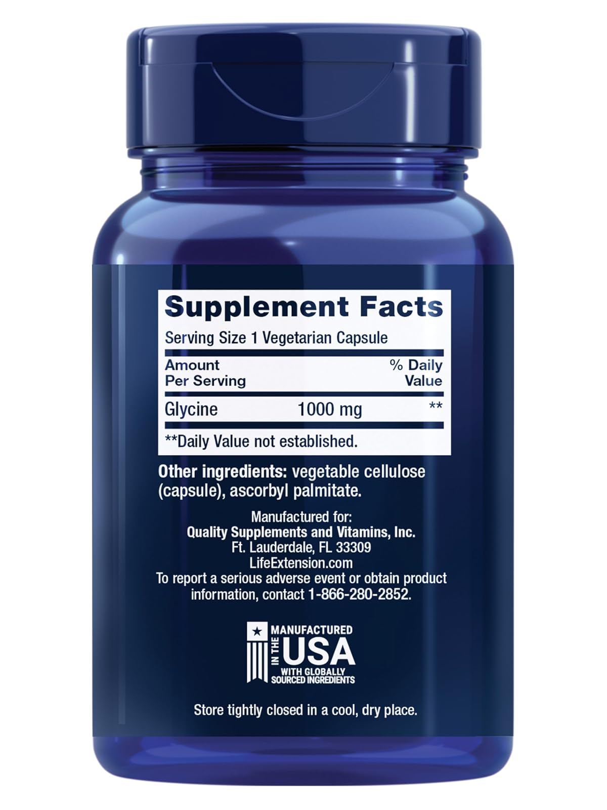 high-quality glycine supplement for wellness