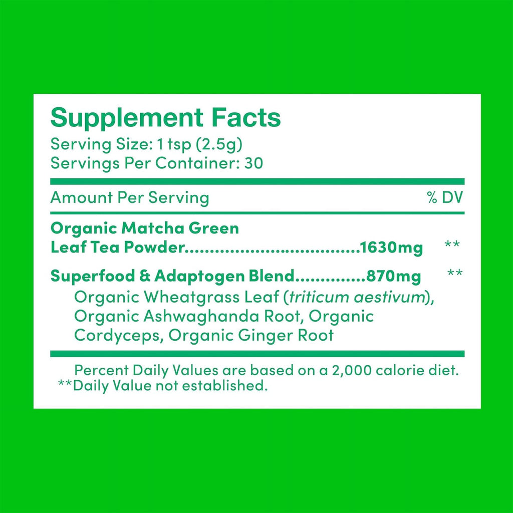 high-quality green tea for baking