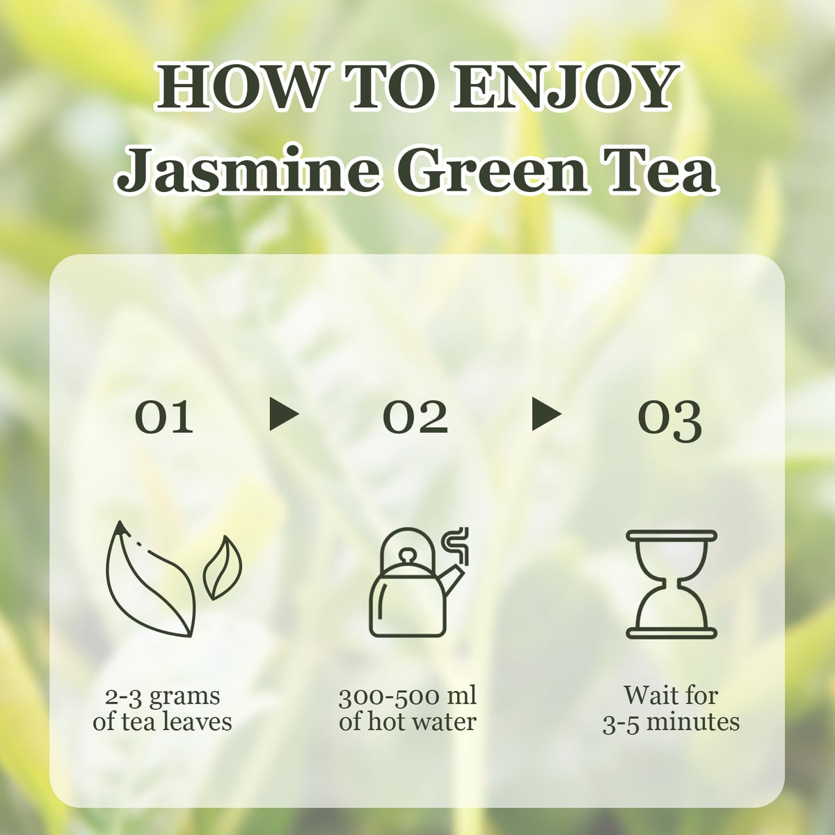 high-quality green tea for brewing