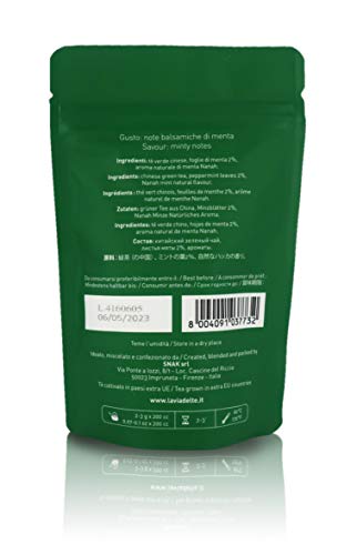 high-quality green tea leaves