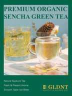 high-quality green tea leaves