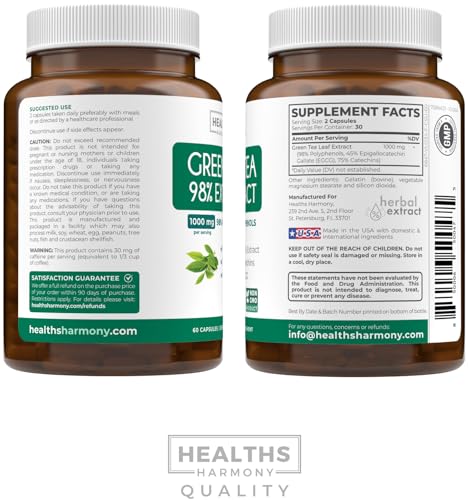 high-quality green tea supplement benefits