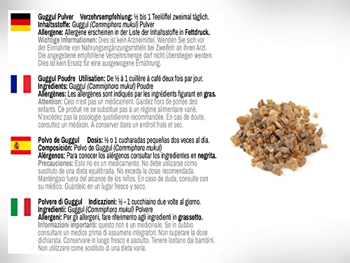 high-quality guggul powder supplement