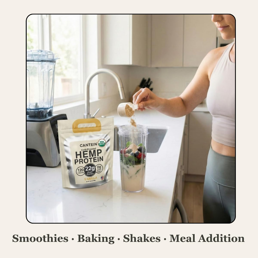 High-quality hemp protein for athletes