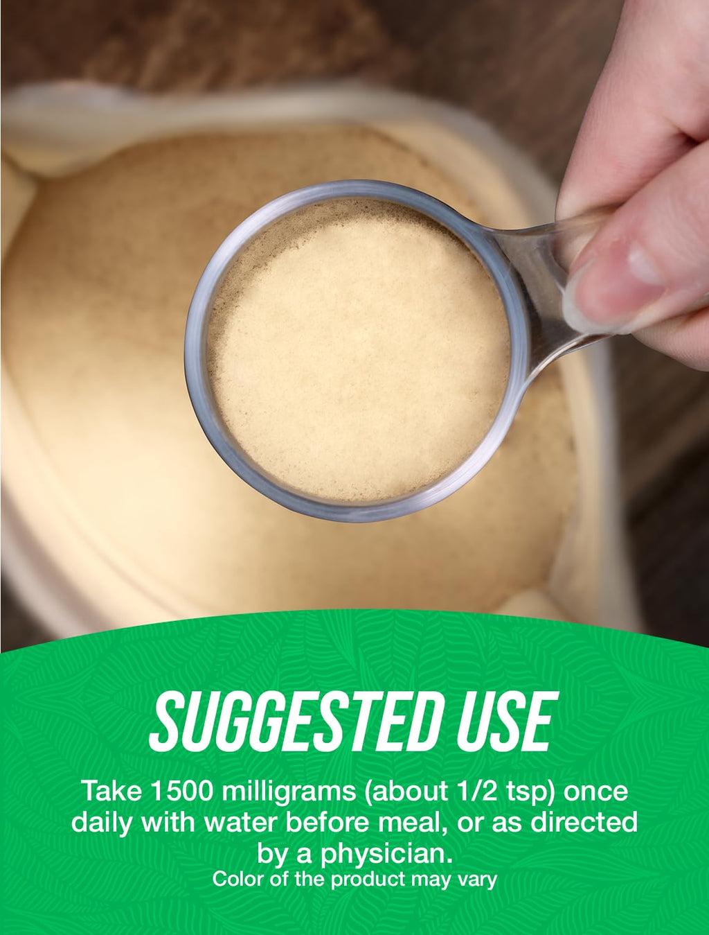 High-quality herbal blend powder