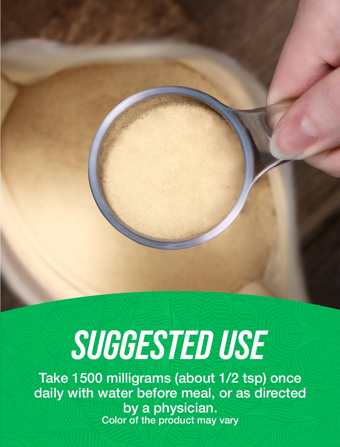 High-quality herbal blend powder