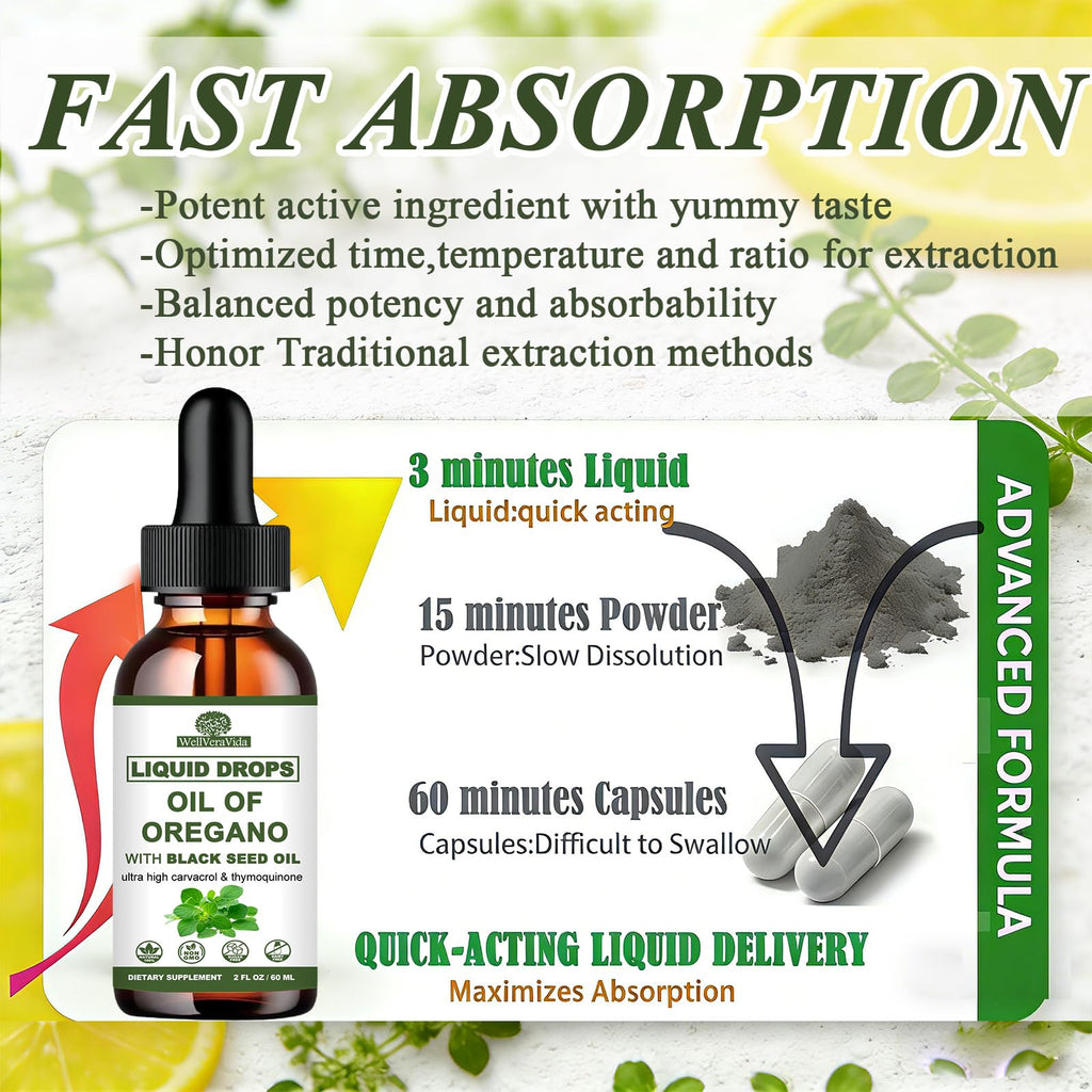 high-quality herbal oregano oil extract