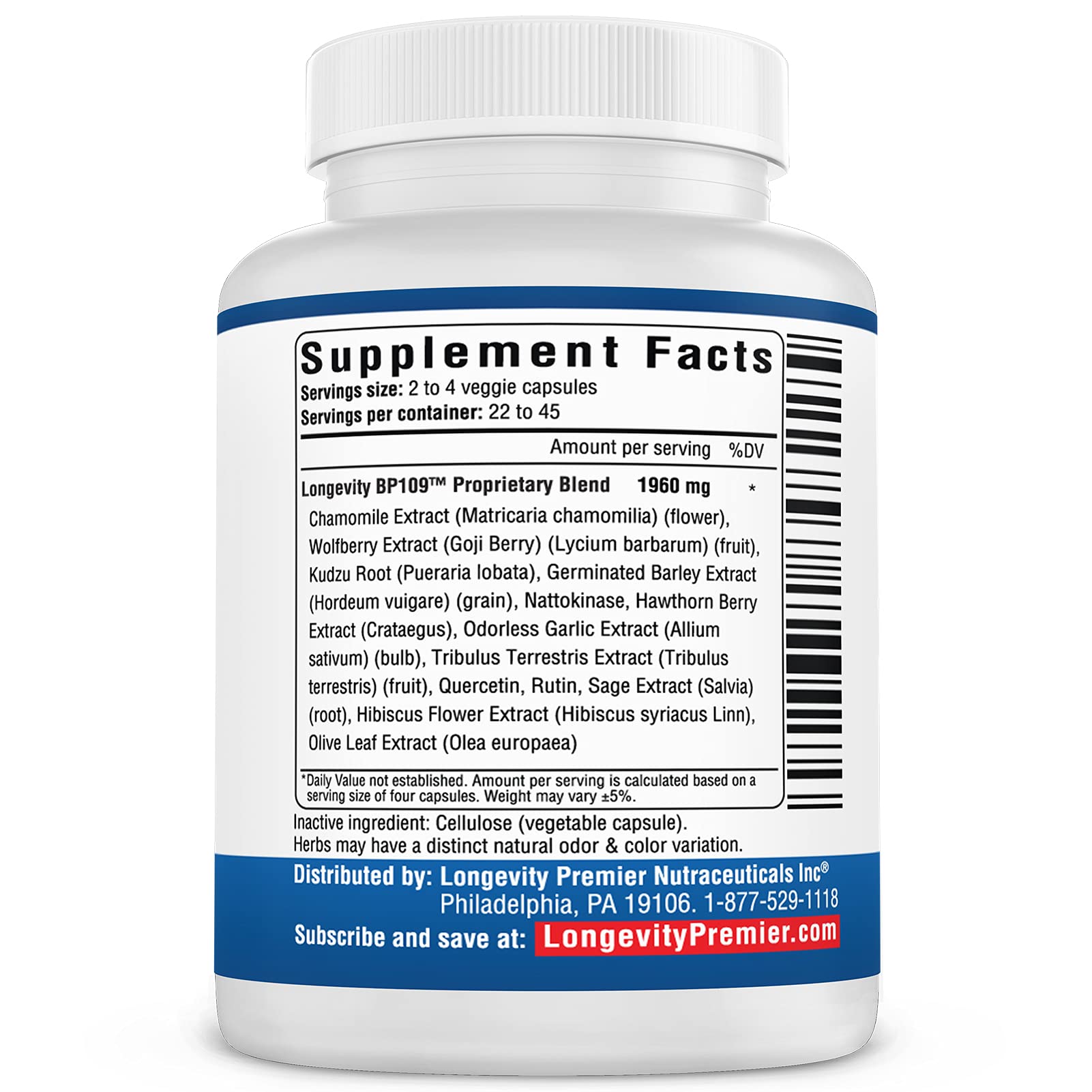 High-quality herbal supplements for longevity
