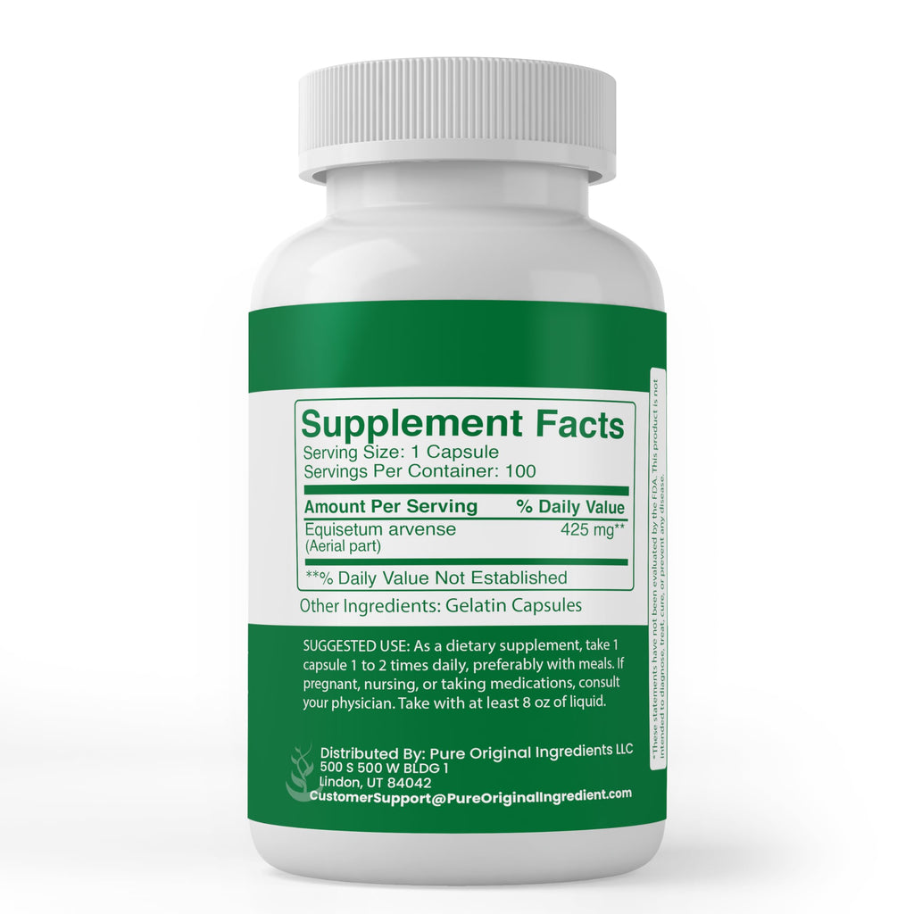 high-quality horsetail capsules benefits