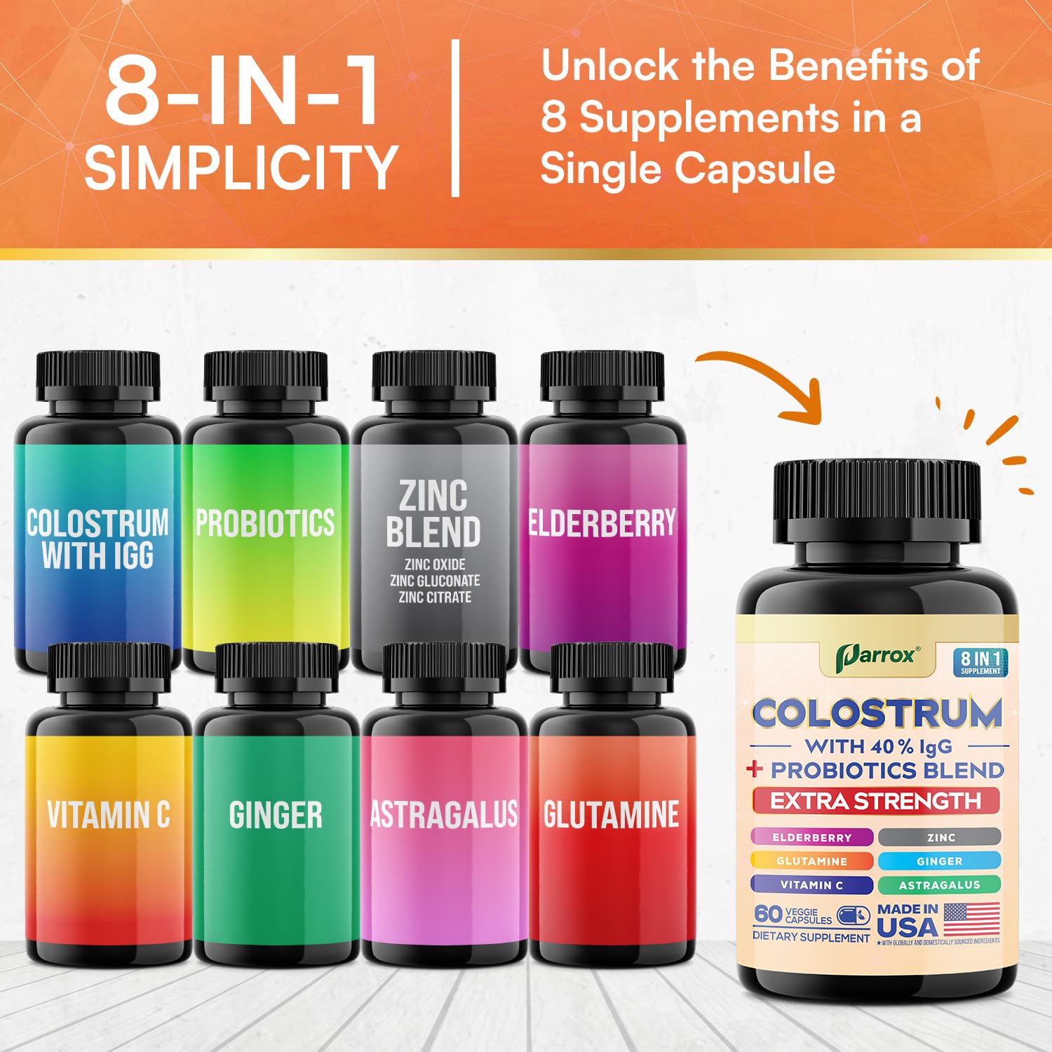 high-quality IgG colostrum supplement