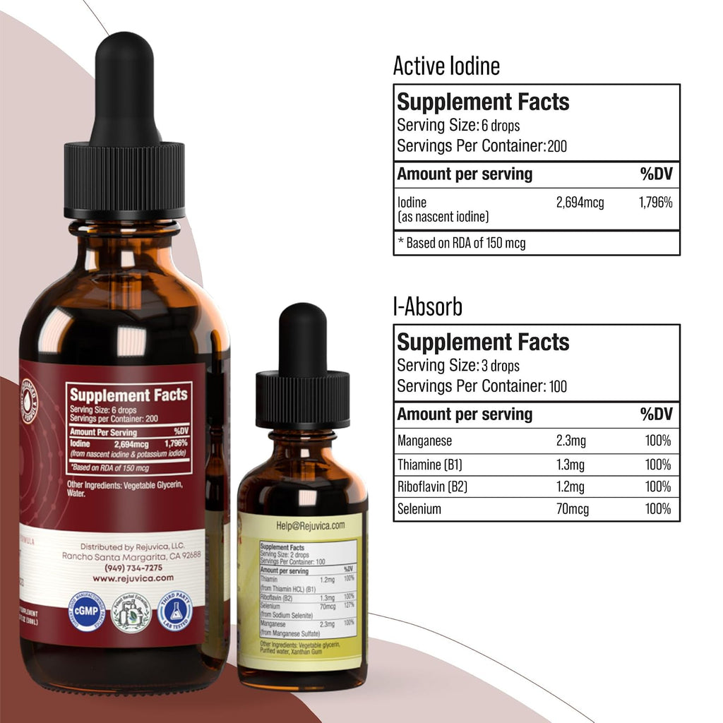 high-quality iodine drops for vitality