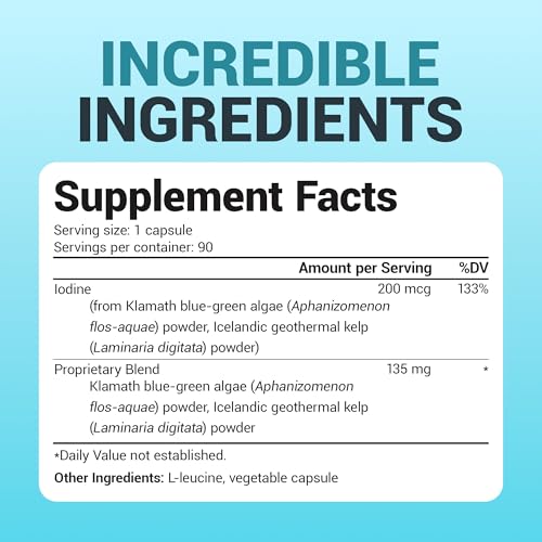 high-quality iodine from sea kelp