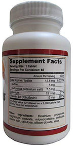 high-quality iodine supplement bottles