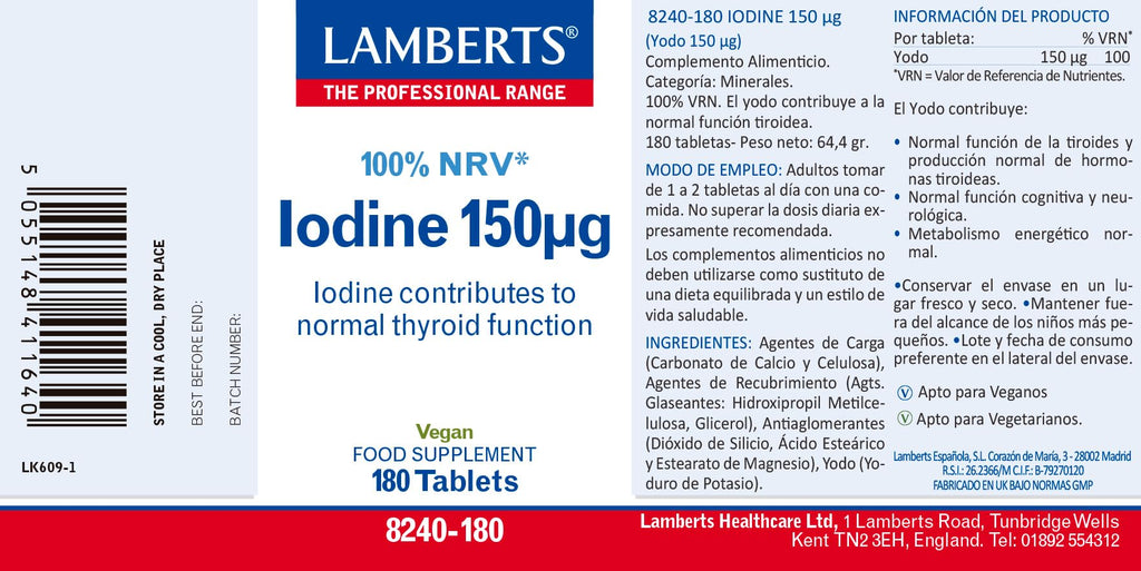 high-quality iodine supplement tablets